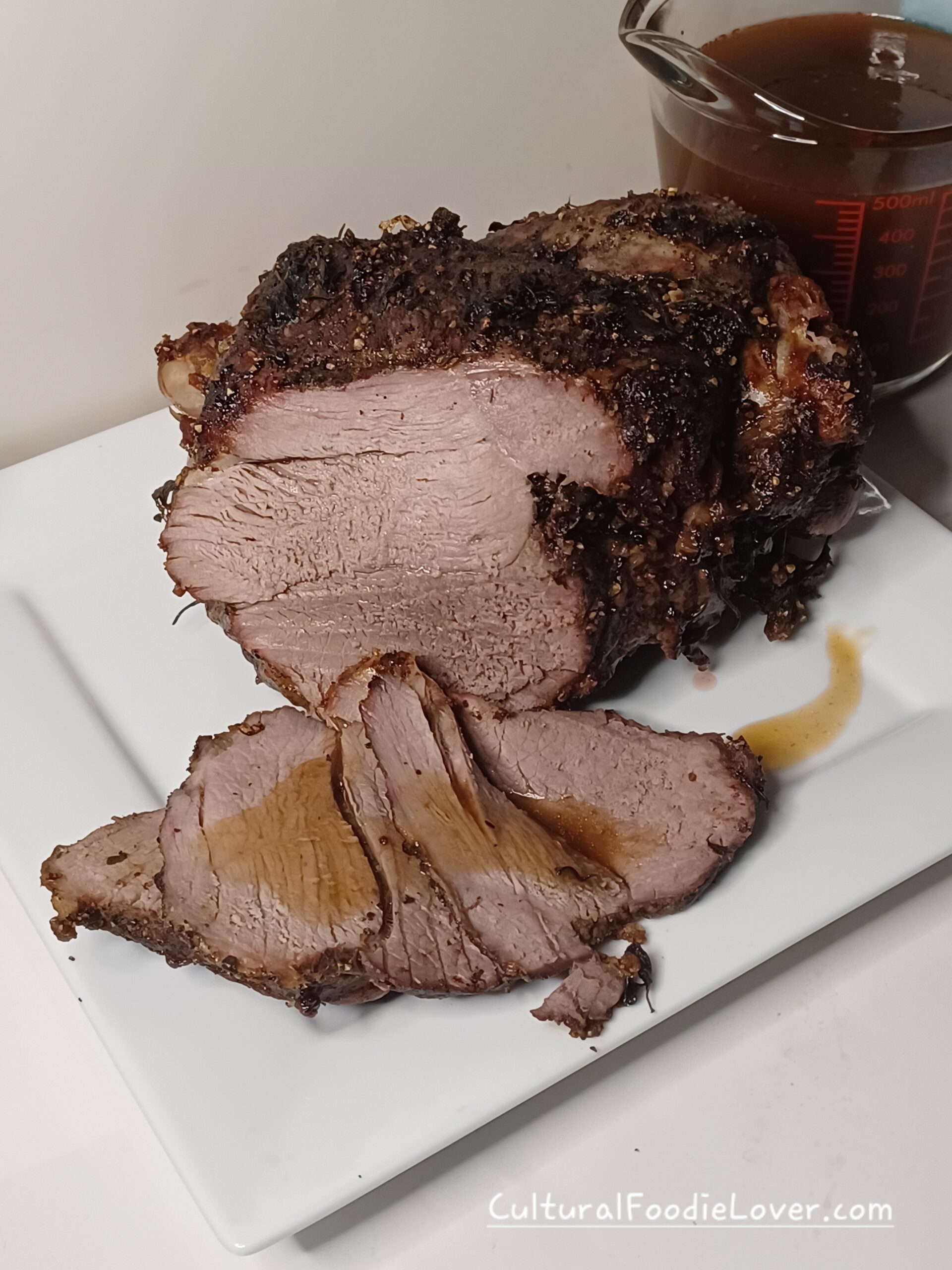 Leg of Lamb (Peppercorn Herb) Recipe - Cultural Foodie Lover